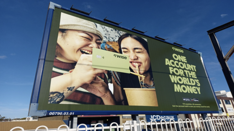 Wise launches first Australian OOH campaign since rebrand